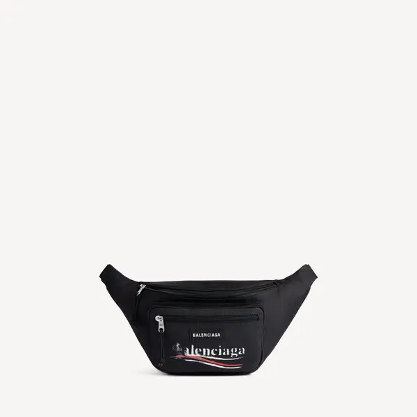 Balenciaga Explorer Beltpack - Black