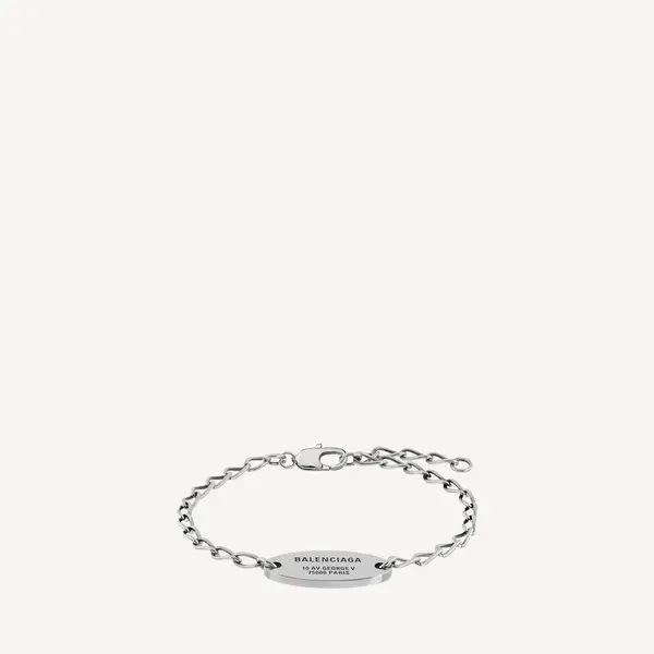 Balenciaga Everyday Bracelet - Silver
