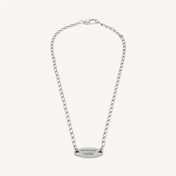 Balenciaga Everyday Chain Necklace - Silver