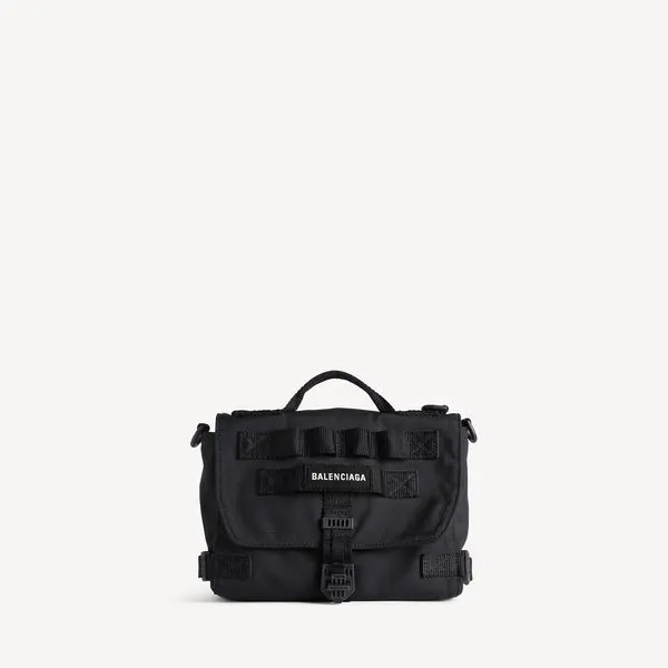 Balenciaga Army Messenger Bag - Black