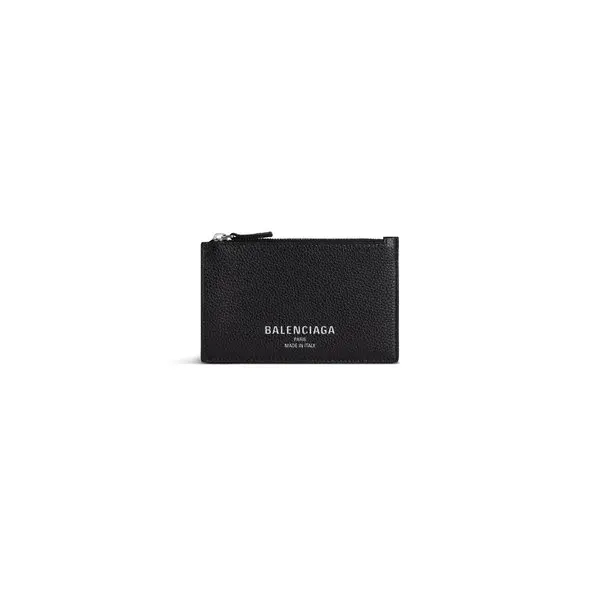 Balenciaga Credit Long Coin And Card Holder - Black