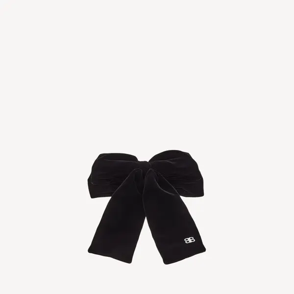 Balenciaga Holli Xxl Hair Bow - Black