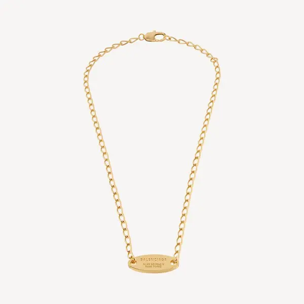 Balenciaga Everyday Chain Necklace - Gold