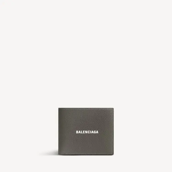 Balenciaga Cash Square Folded Wallet - Green