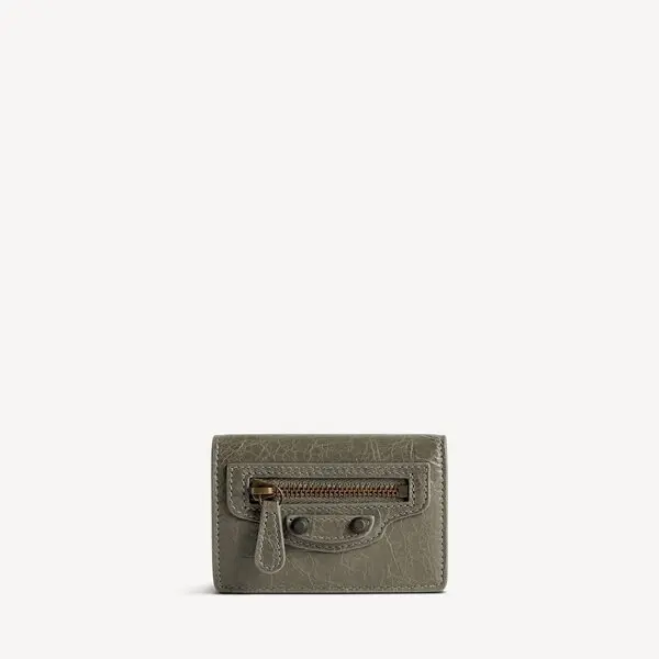 Balenciaga Le City Mini Wallet - Green