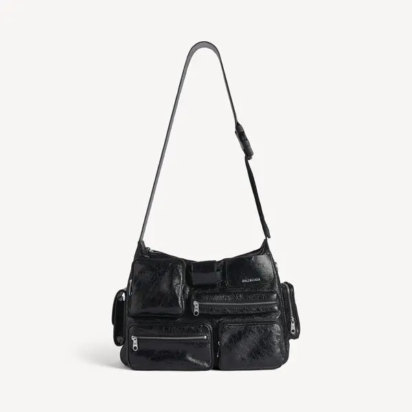 Balenciaga Superbusy Messenger Bag - Black