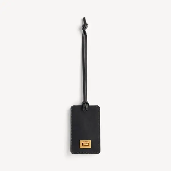 Balenciaga Charm/keychain Rodeo Luggage Tag - Black