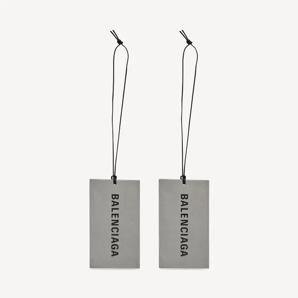 Balenciaga Scented Tag - Grey & Silver