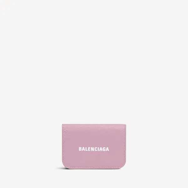 Balenciaga Cash Mini Wallet - Pink