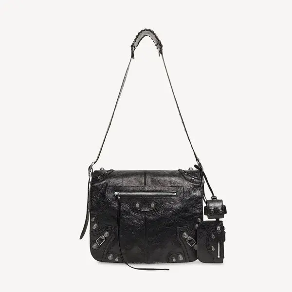 Balenciaga Le Cagole Messenger Bag - Black
