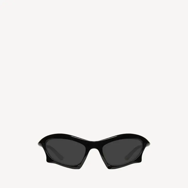Balenciaga Bat Rectangle Sunglasses - Black