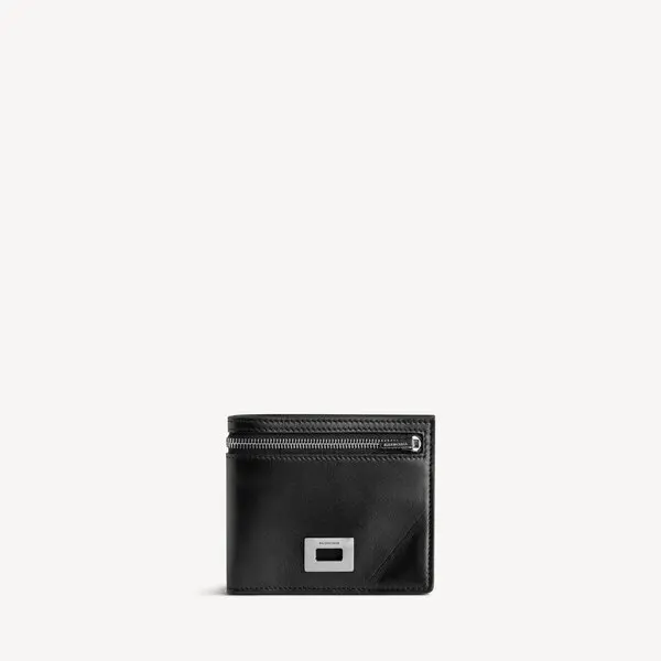 Balenciaga Rodeo Square Folded Wallet - Black
