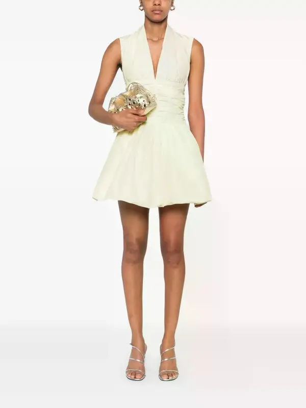PATOU Open-back Mini Dress - White