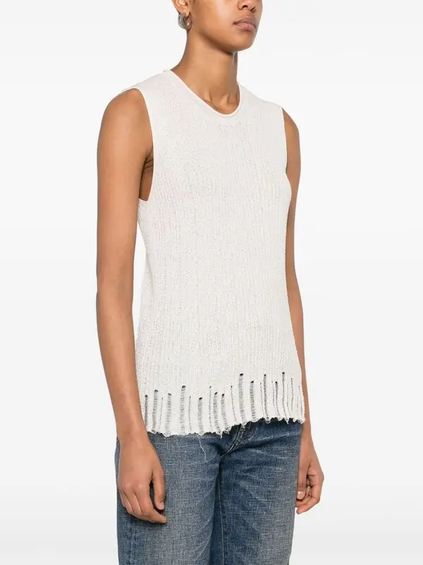 UMA WANG Ribbed-knit Vest