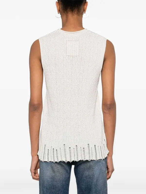 UMA WANG Ribbed-knit Vest