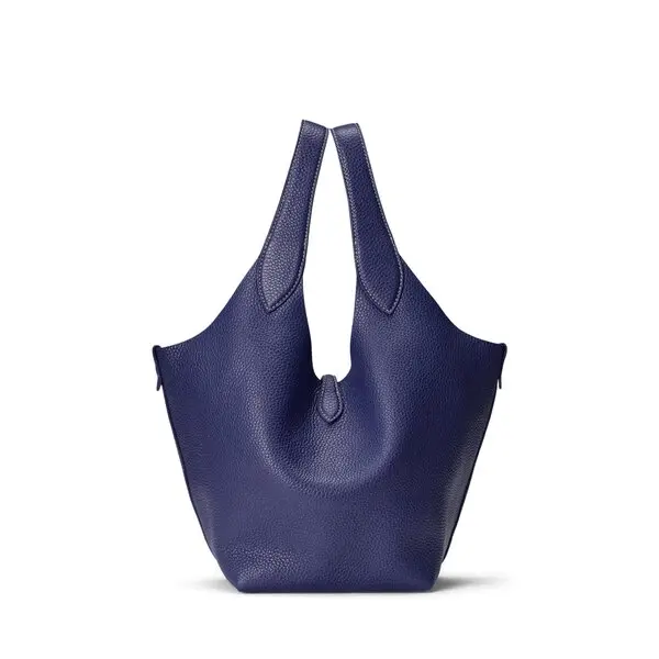 Ralph Lauren Polo Play Leather Tote - Ink