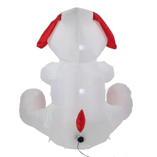 NORTHLIGHT Led Lighted Inflatable Valentine's Day Doggie Outdoor Decoration4