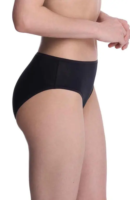 Natori Bliss Bare Cotton Hipster 3-pack - Black