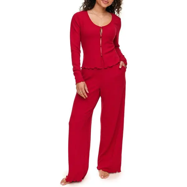 ADORE ME Amrita Lounge Set - Jester Red