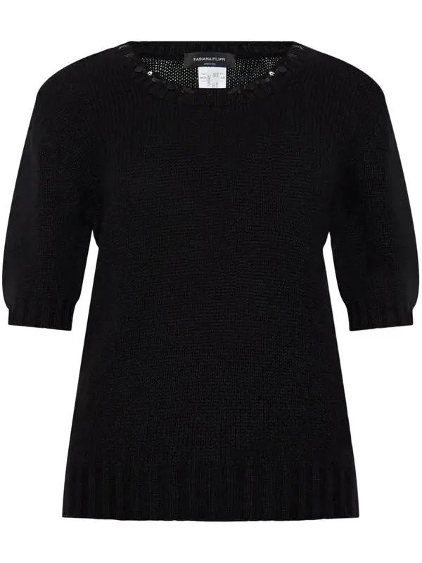 Fabiana Filippi Cashmere Sweater - Black