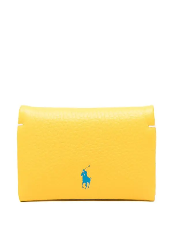 Polo Ralph Lauren Polo Pony-debossed Wallet - Yellow