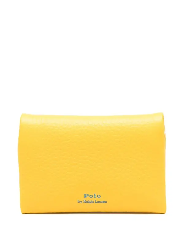 Polo Ralph Lauren Polo Pony-debossed Wallet - Yellow