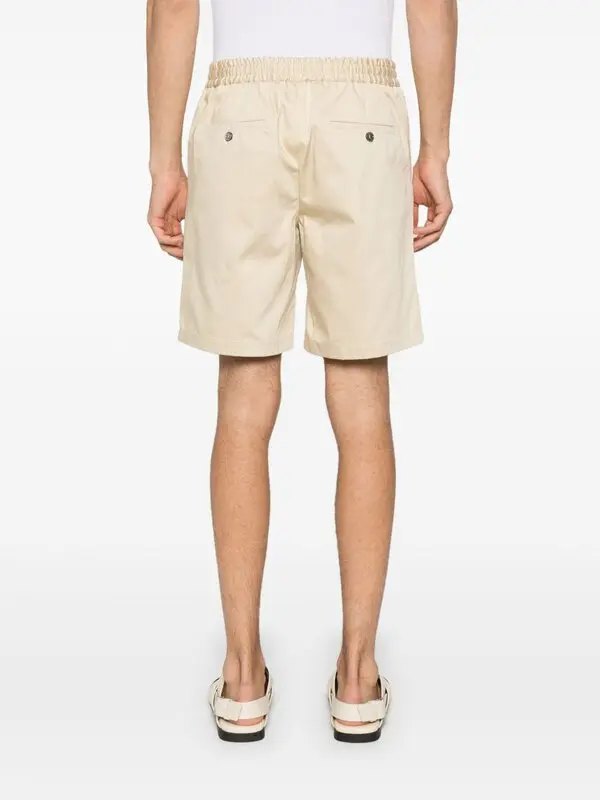 Ami Cotton Chino Shorts - Neutrals