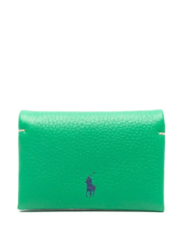 Polo Ralph Lauren Polo Pony-debossed Wallet - Green