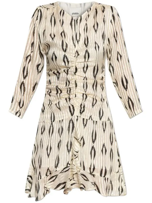 Isabel Marant Étoile Octavia Mini Dress - Neutrals