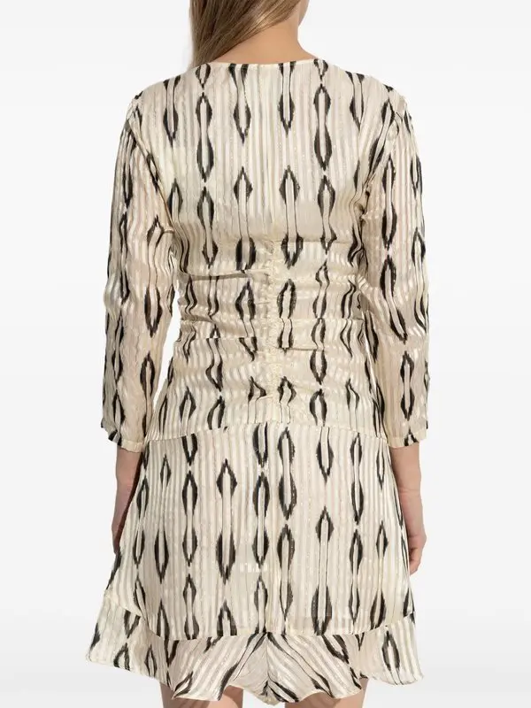 Isabel Marant Étoile Octavia Mini Dress - Neutrals