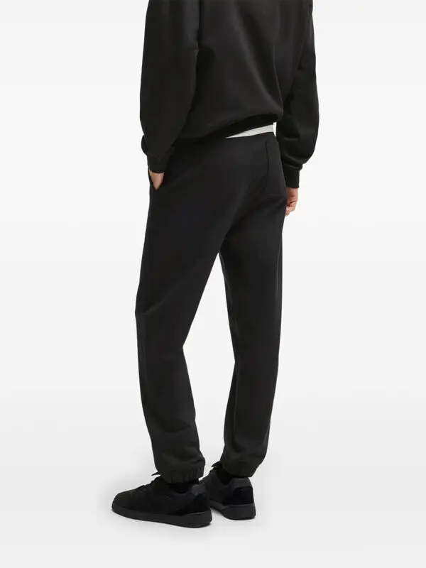 Hugo Smoked-logo Cotton Track Pants