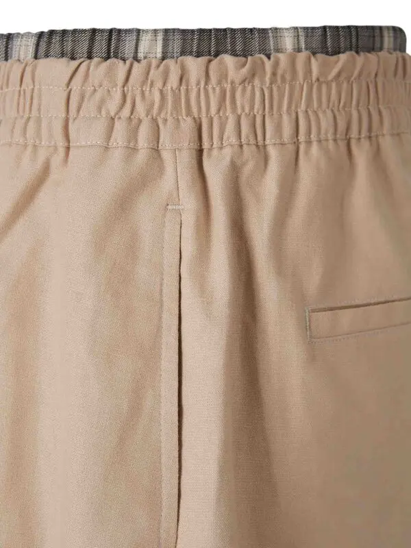 WILLY CHAVARRIA Layered-detail Shorts