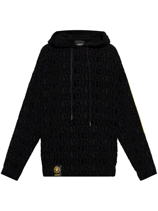 Versace I Love Baroque Hoodie - Black