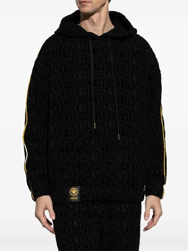 Versace I Love Baroque Hoodie - Black
