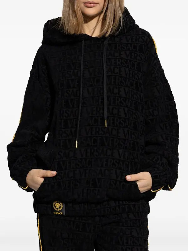 Versace I Love Baroque Hoodie - Black