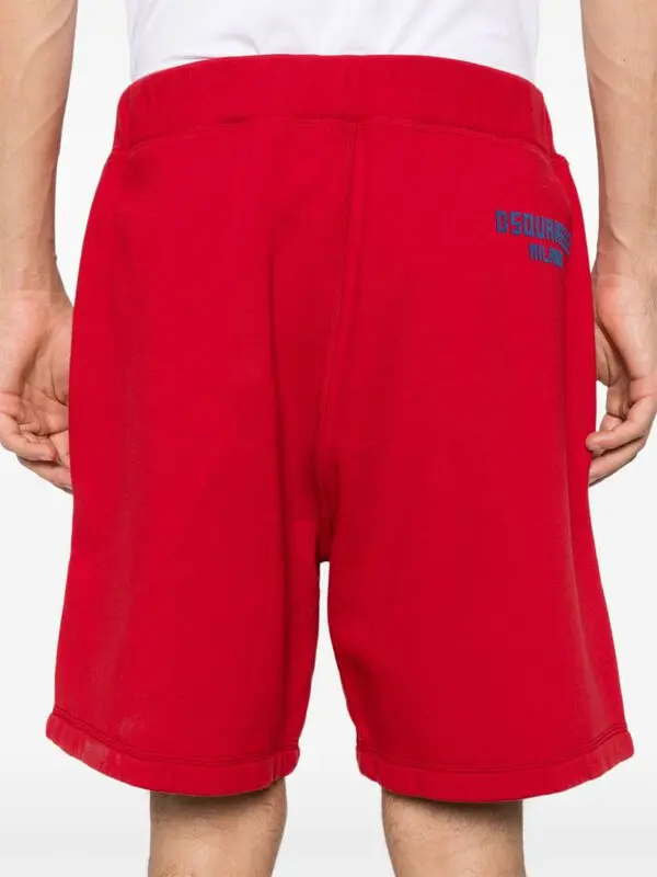 Dsquared2 Jersey-texture Track Shorts