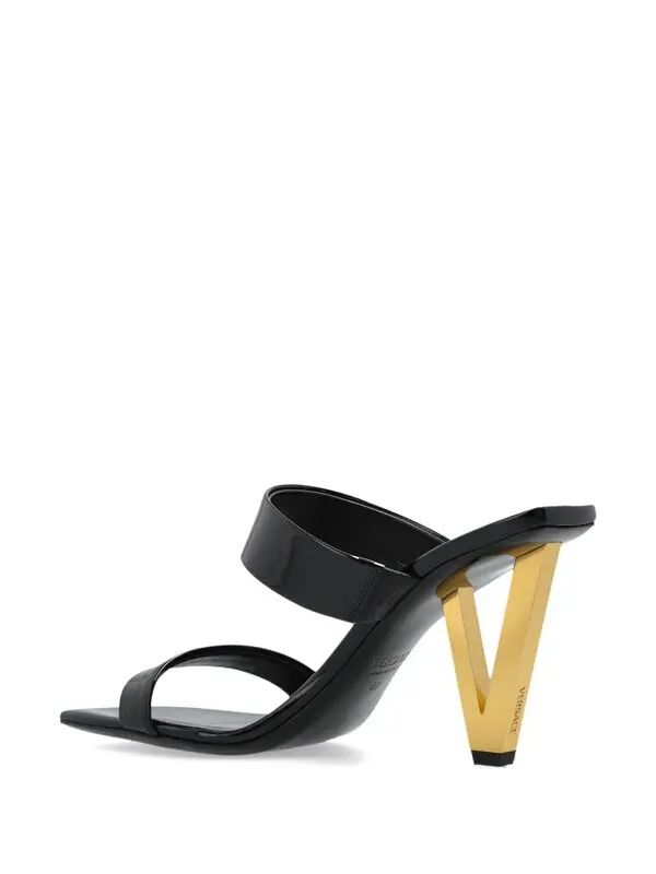Versace V2025 Patent-leather Sandals