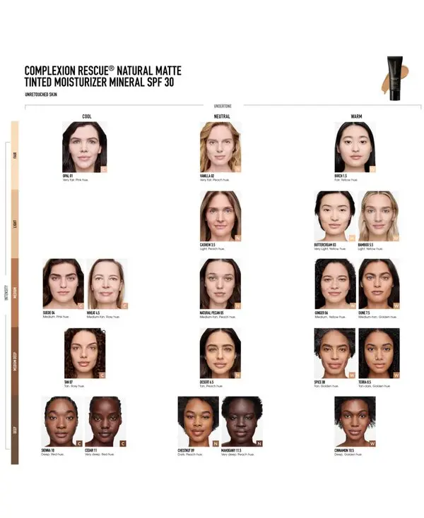 BareMinerals® Complexion Rescue Natural Matte Tinted Moisturizer Mineral Spf 30 - Opal 01