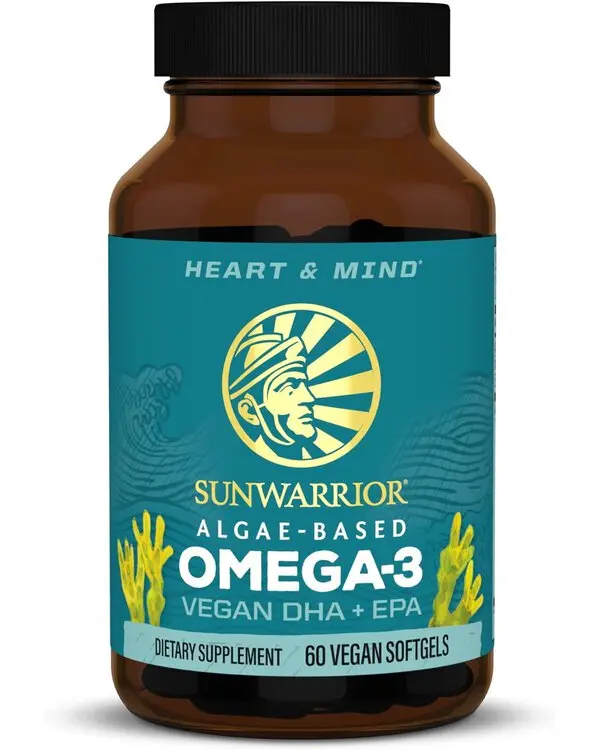 SUNWARRIOR Omega 3 Capsules - No Color