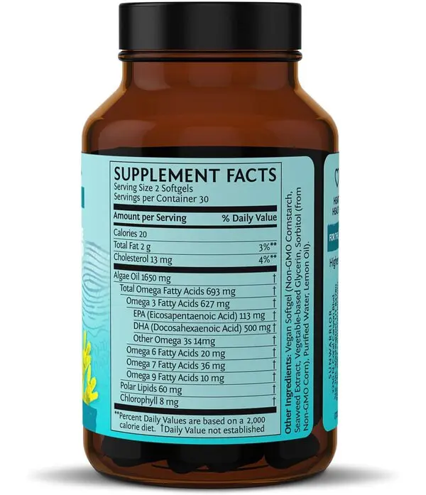 SUNWARRIOR Omega 3 Capsules - No Color