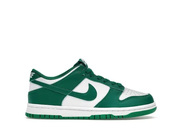 Nike Dunk Low Sneakers - White/malachite