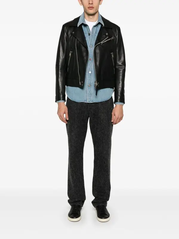 TOM FORD Denim Shirt - Blue