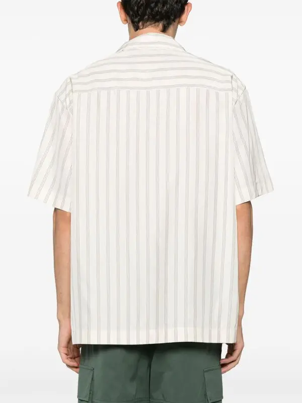 JIL SANDER Striped Shirt - Neutrals