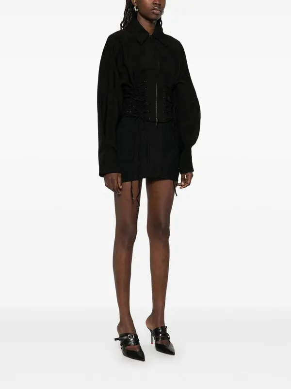 MUGLER Laced Corset Jacket