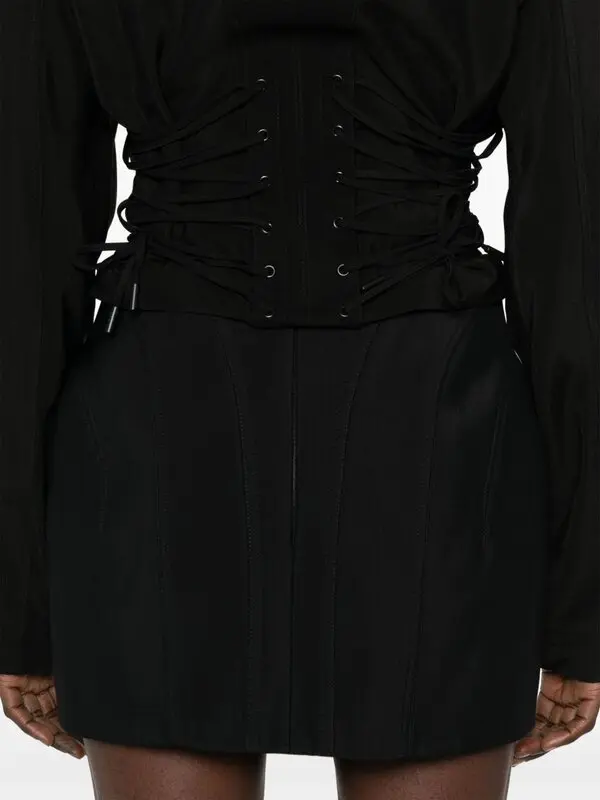 MUGLER Laced Corset Jacket
