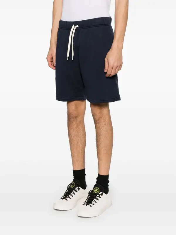 AUTRY Cotton Track Shorts - Blue