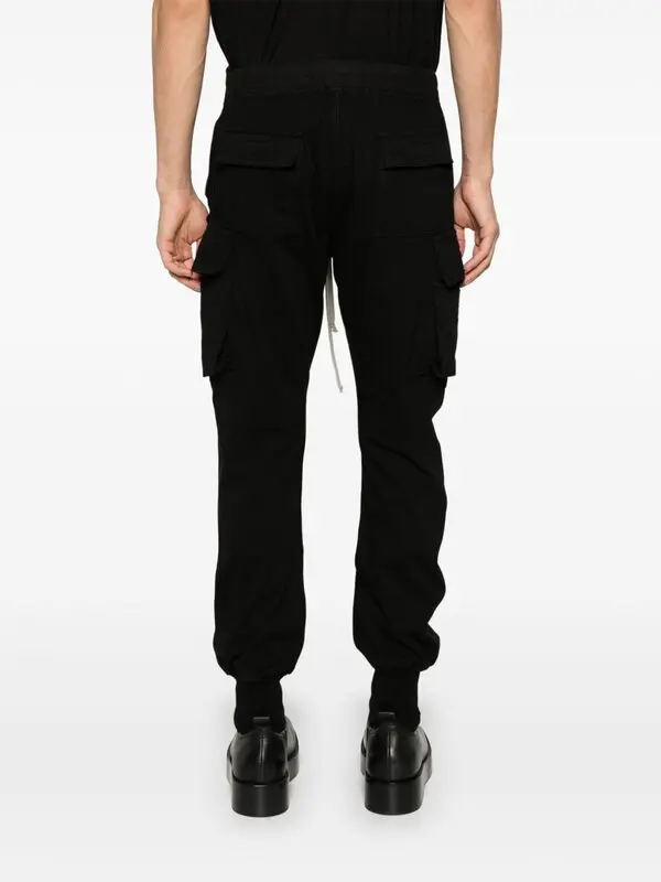 Rick Owens Mastodon Cut Track Trousers - Black