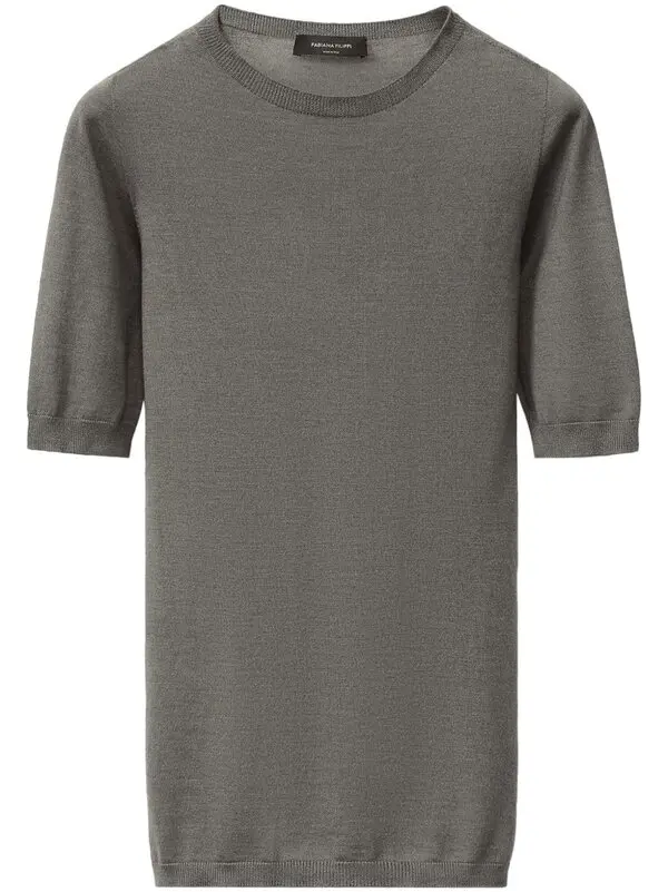 Fabiana Filippi Round Neck T-shirt