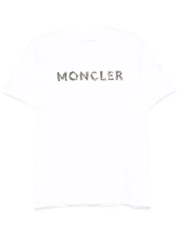 Moncler Short-sleeve T-shirt - White
