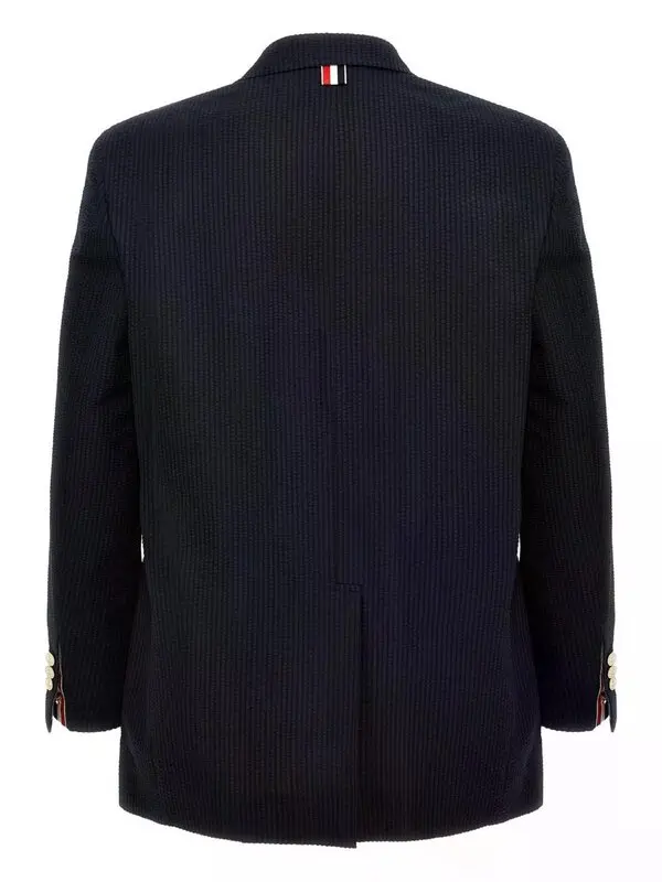 Thom Browne Striped Seersucker Blazer